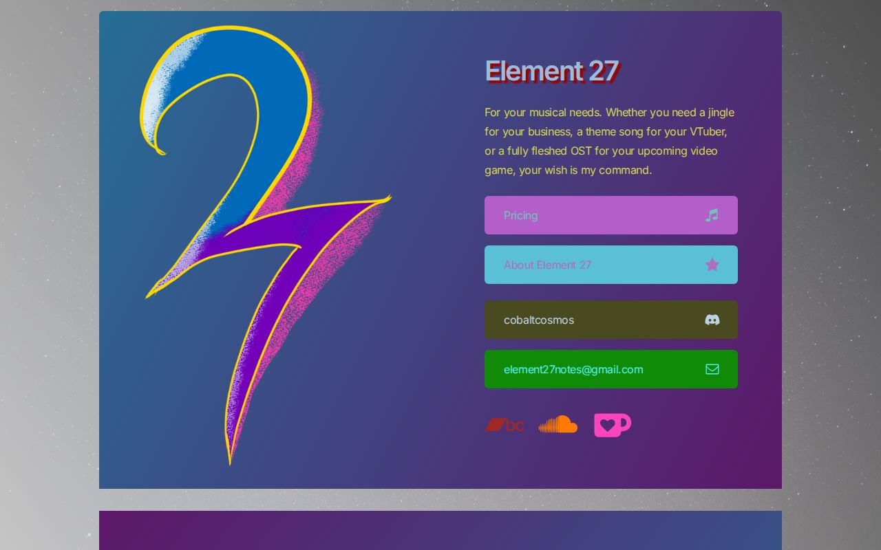 Element 27 Notes